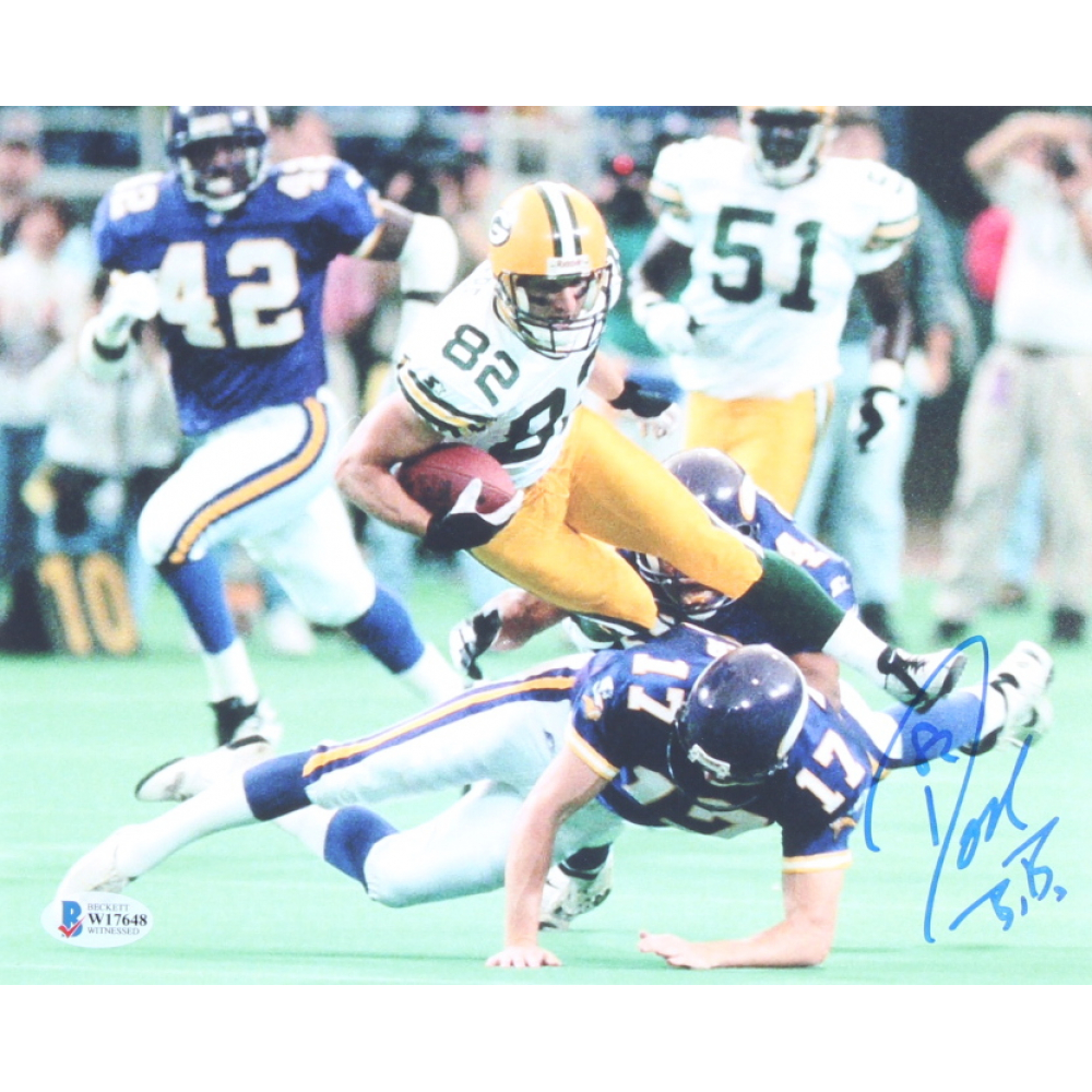 Don Beebe Signed Packers 8x10 Photo Inscribed "B.B." (Beckett ...