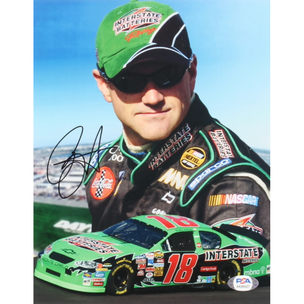 Bobby Labonte Signed NASCAR 8x10 Photo (PSA) | Pristine Auction