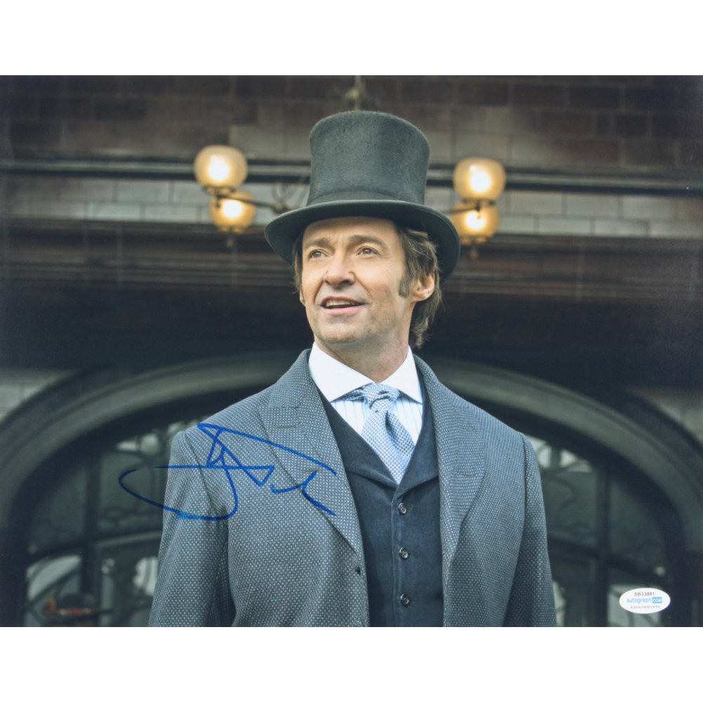 Hugh Jackman Signed "The Greatest Showman" 11x14 Photo (AutographCOA ...