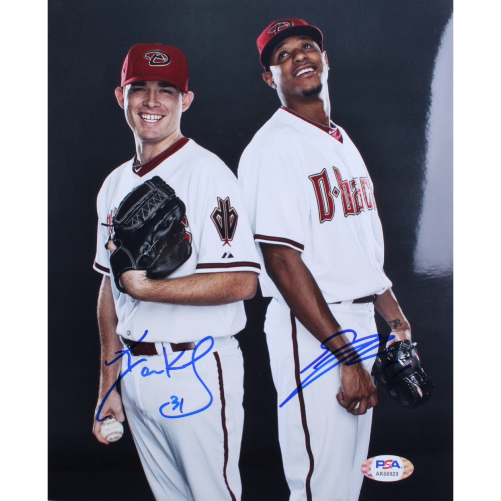 Edwin Jackson & Ian Kennedy Signed Diamondbacks 8x10 Photo (PSA ...