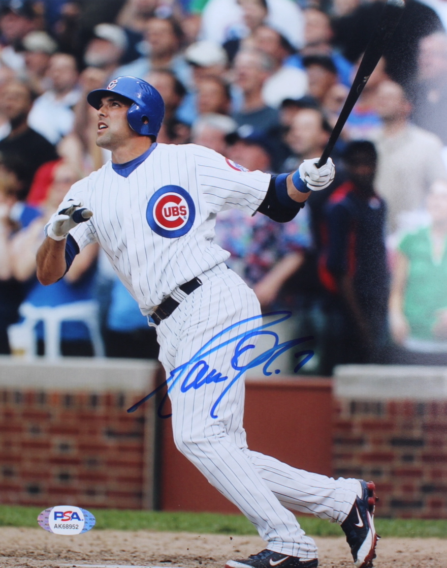 Mark Derosa Signed Cubs 8x10 Photo (PSA) | Pristine Auction