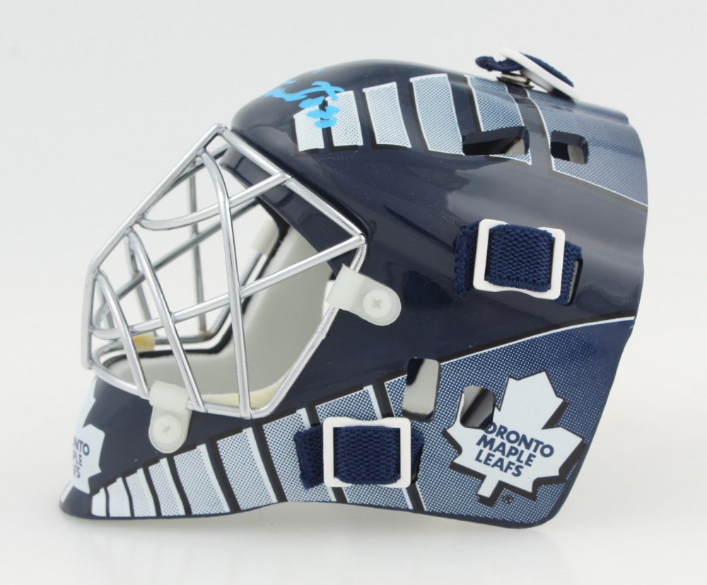 Bernie Parent Signed Maple Leafs Mini Goalie Mask (COJO) | Pristine Auction
