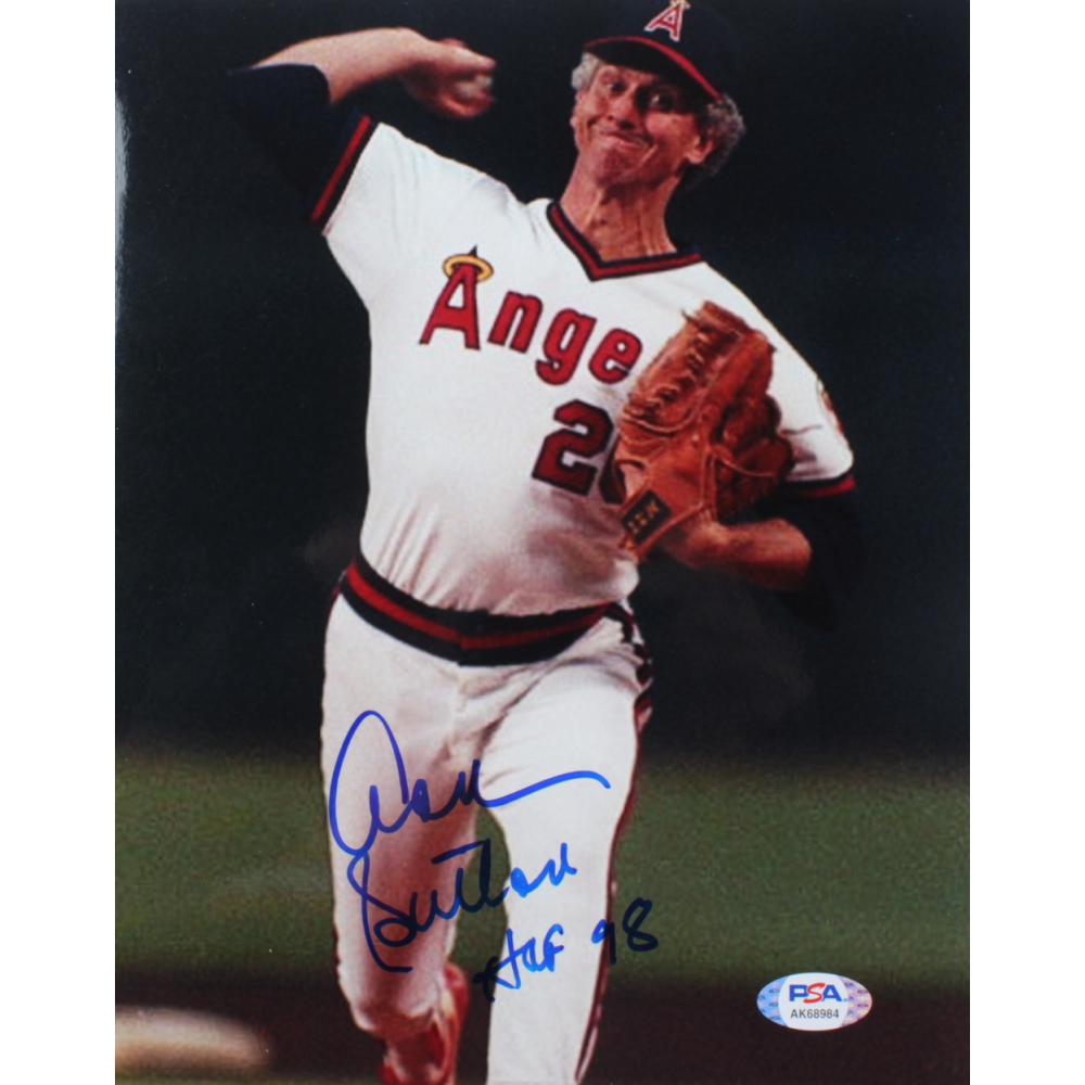 Don Sutton Signed Angels 8x10 Photo Inscribed "HOF 98" (PSA) | Pristine ...