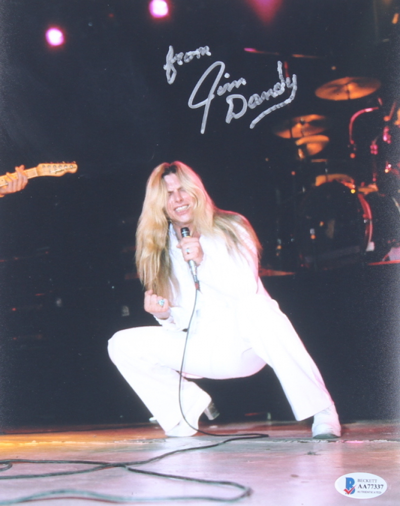 Jim "Dandy" Mangrum Signed 8x10 Photo Inscribed "From" (Beckett ...