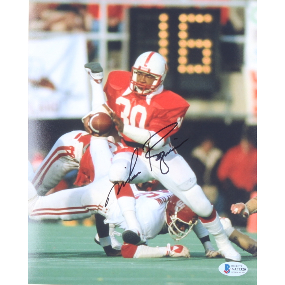 Mike Rozier Signed Nebraska Cornhuskers 8x10 Photo (Beckett) | Pristine ...
