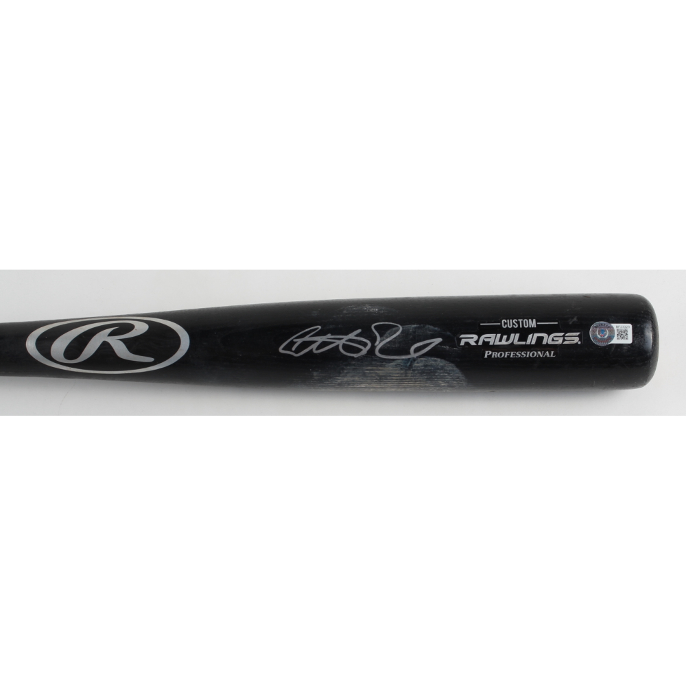 Anthony Rendon Signed Game-Used Rawlings Professional Baseball Bat ...