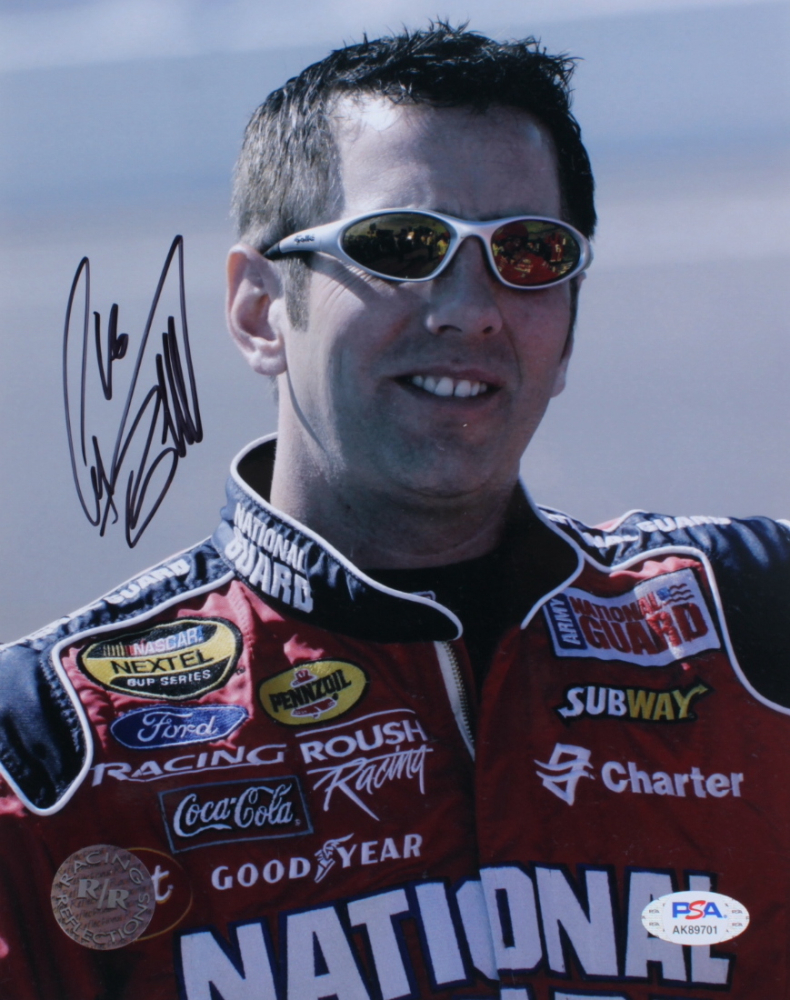 Greg Biffle Signed NASCAR 8x10 Photo (PSA) | Pristine Auction
