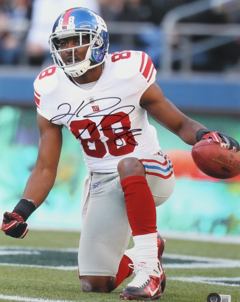 Hakeem Nicks Signed Giants 11x14 Photo (Beckett) | Pristine Auction