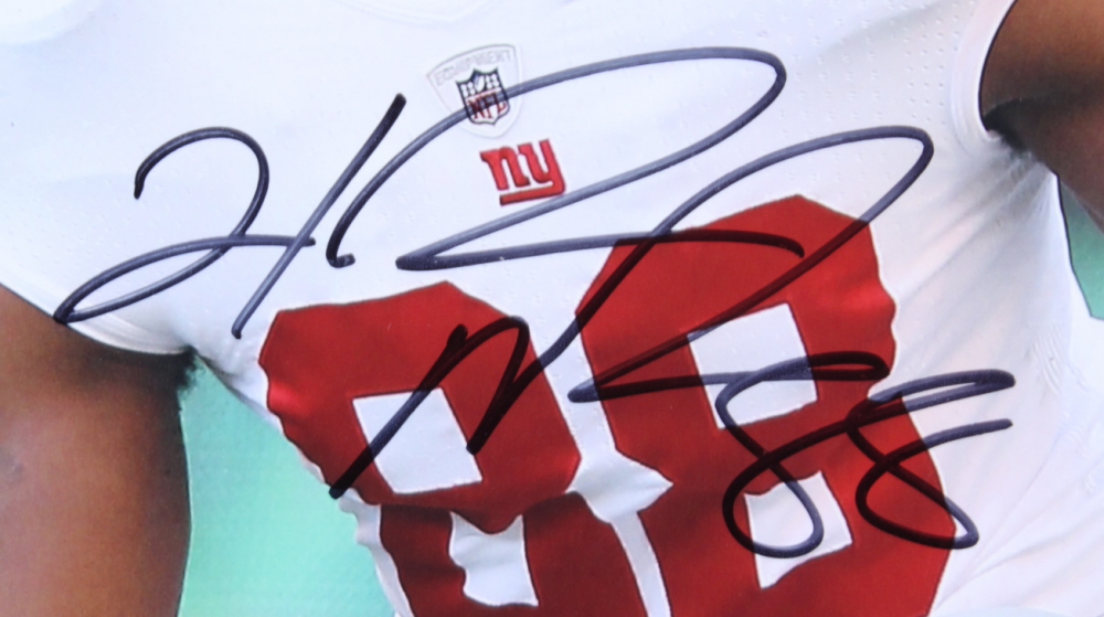 Hakeem Nicks Signed Giants 11x14 Photo (Beckett) | Pristine Auction