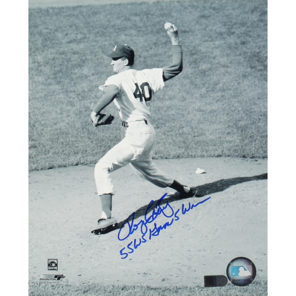 Roger Craig Signed Dodgers 8x10 Photo Inscribed "55 WS Game 5 Win" (AIV ...