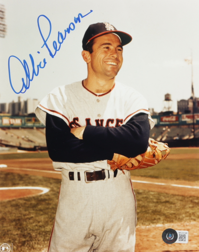 Albie Pearson Signed Angels 8x10 Photo (Beckett) | Pristine Auction
