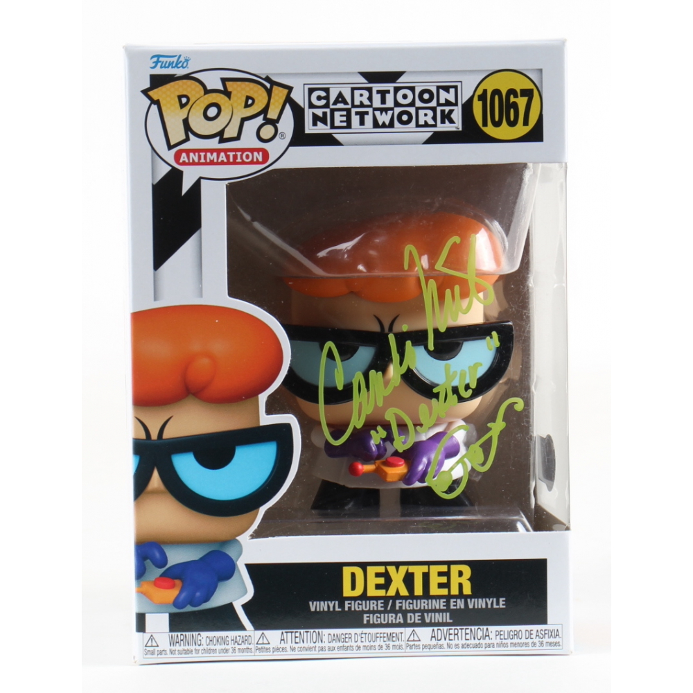Candi Milo Signed "Dexter's Laboratory" #1067 Dexter Funko Pop ...