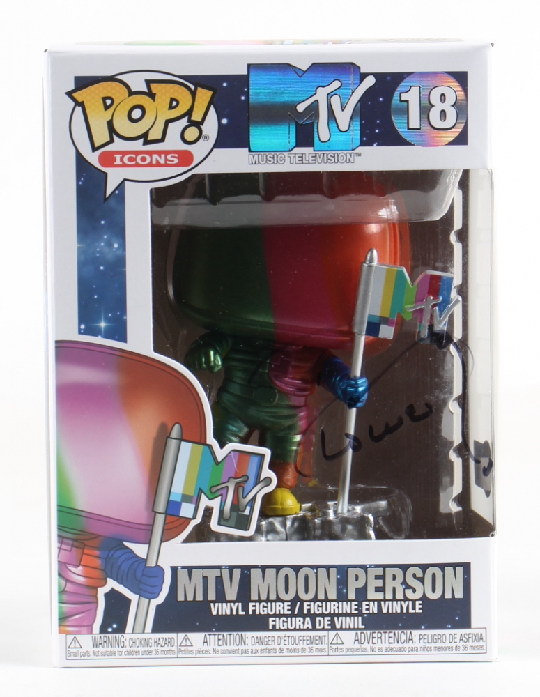 Dionne Warwick Signed "MTV" #18 MTV Moon Person Funko Pop! Icons Vinyl ...