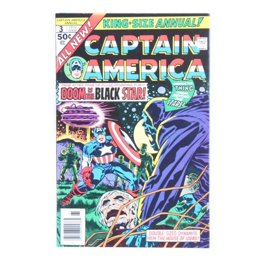 1976 "Captain America" Issue #3 Marvel Comic Book | Pristine Auction