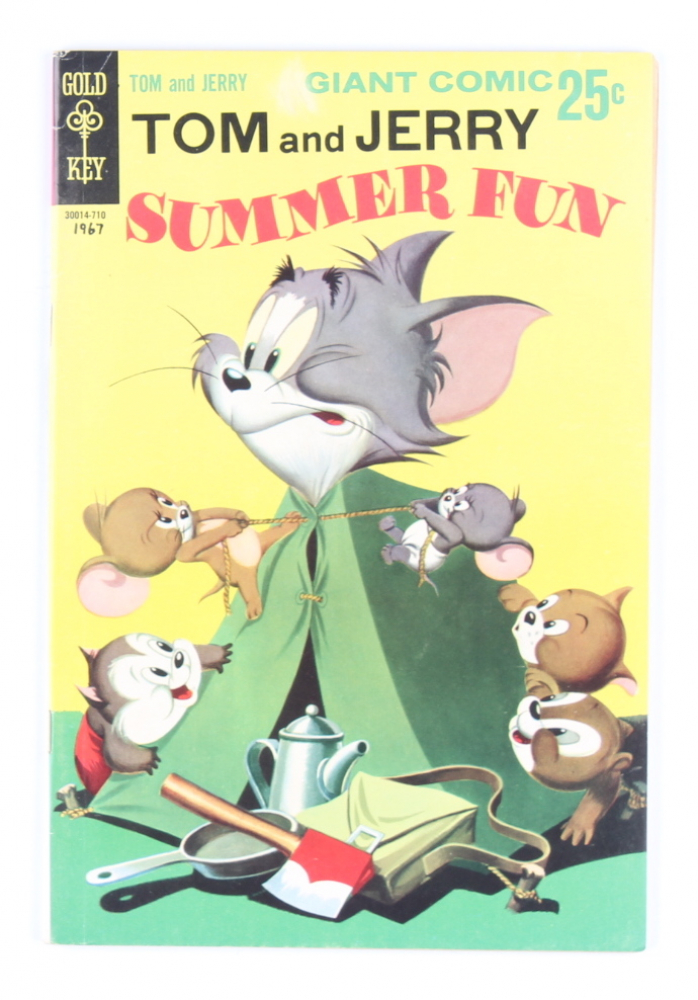 1967 "Tom and Jerry Summer Fun" Issue #1 Gold Key Comic Book | Pristine ...