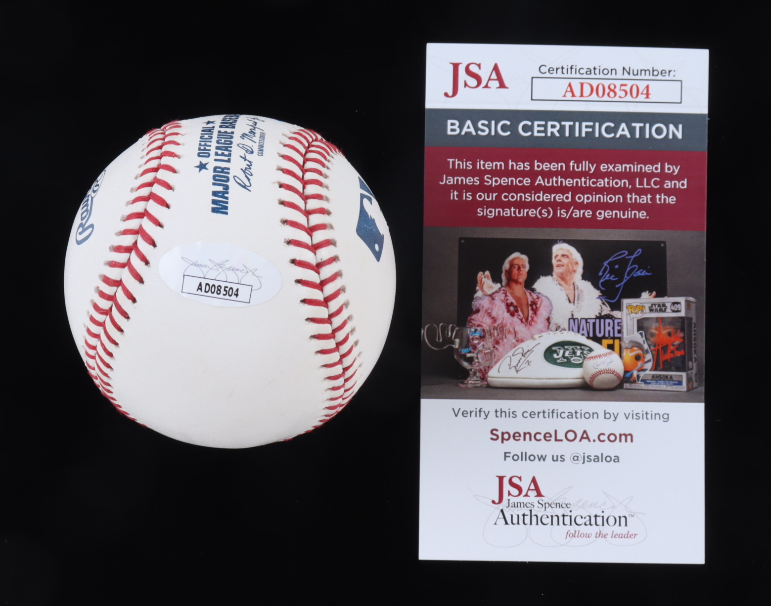 Larry Fitzgerald Signed OML Baseball (JSA) | Pristine Auction