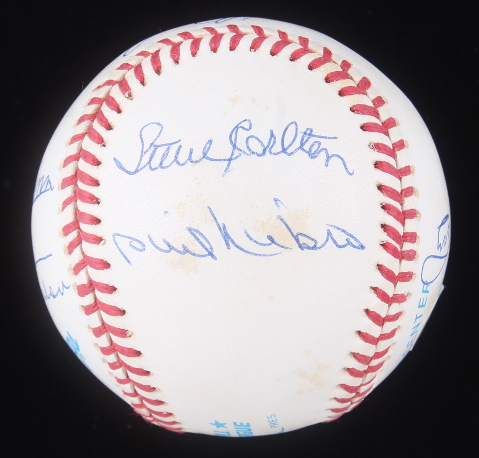 300 Win Club OAL Baseball Signed By (8) with Nolan Ryan, Don Sutton ...