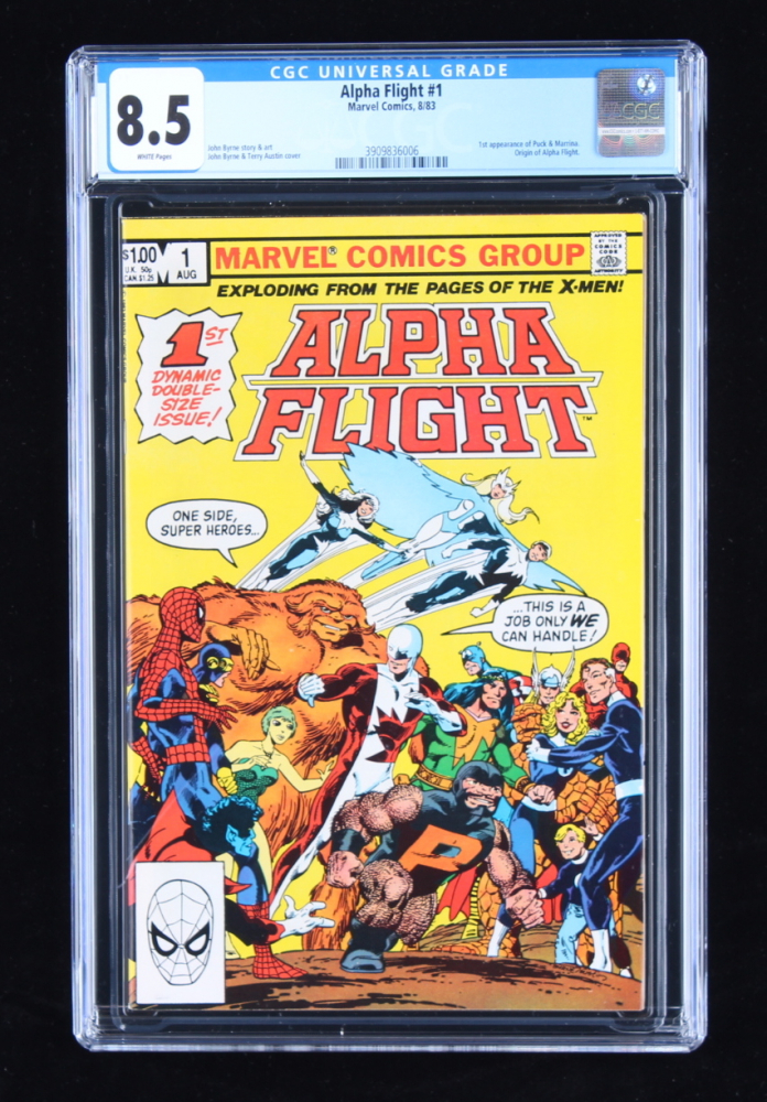 1983 "Alpha Flight" Issue #1 Marvel Comic Book (CGC 8.5) | Pristine Auction