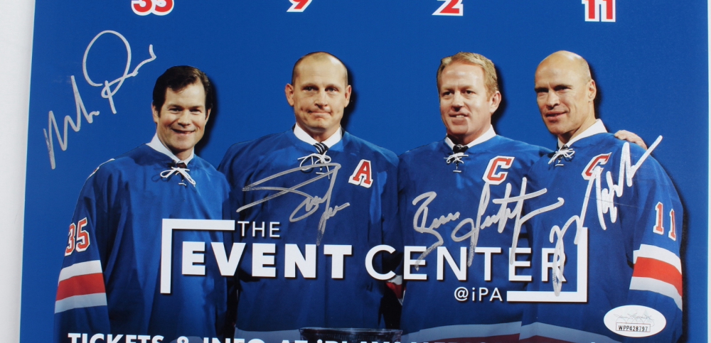 '94 Rangers NY Cup Legends 11x17 Commemorative Photo Signed by (7) with ...