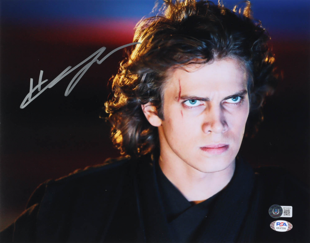 Hayden Christensen Signed "Star Wars" 11x14 Photo (Beckett & PSA ...