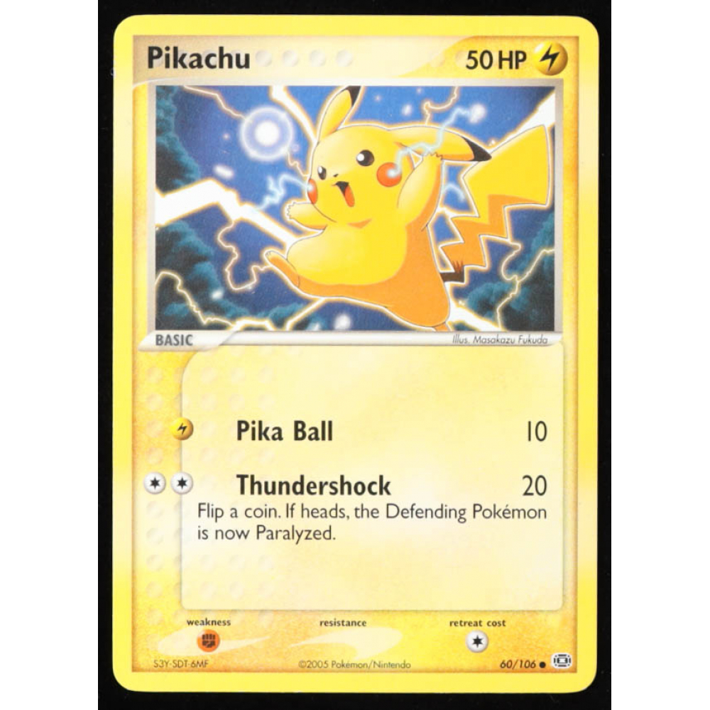 Pikachu 2005 Pokemon EX Emerald #60 | Pristine Auction