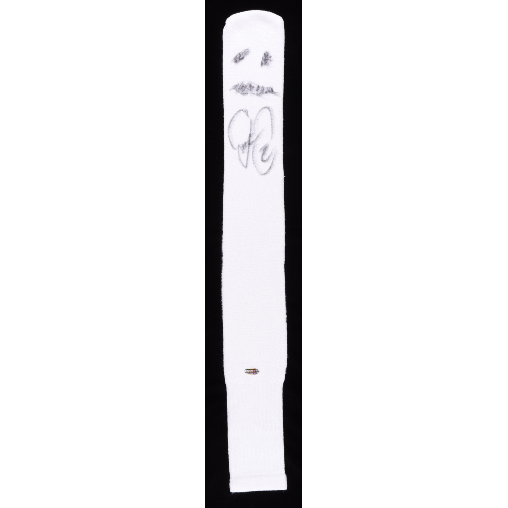 Mick Foley Signed WWE Mr. Socko Sock with Hand-Drawn Sketch (Beckett ...