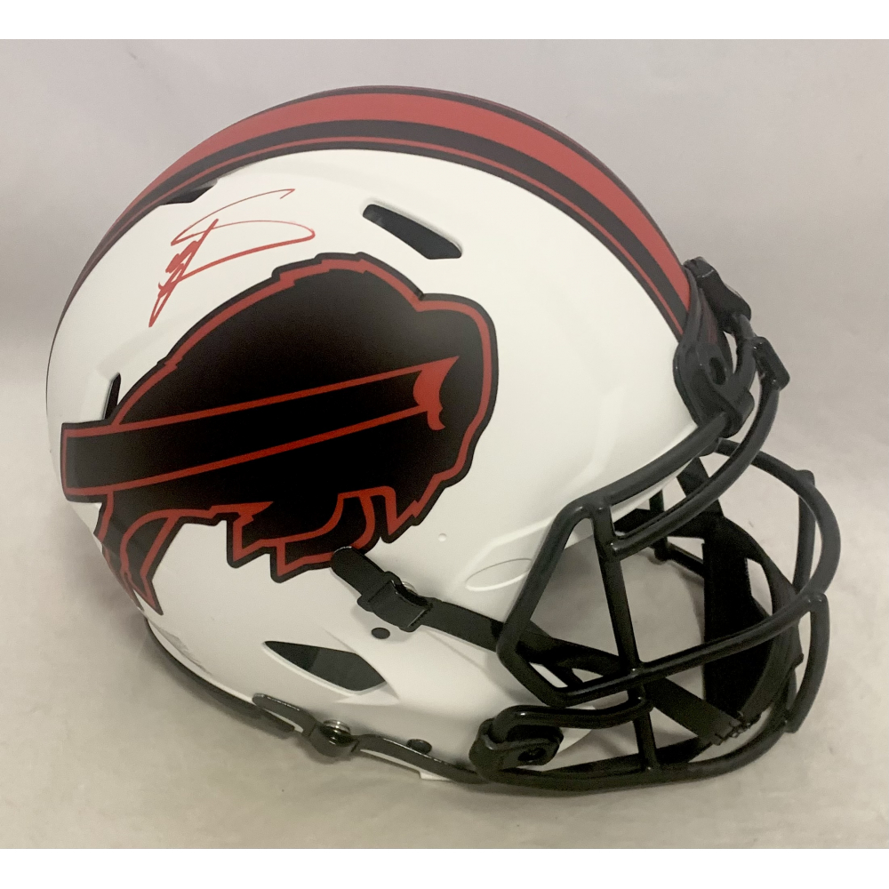 Stefon Diggs Signed Bills Full-Size Authentic On-Field Lunar Eclipse ...