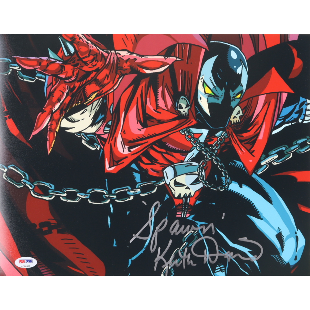 Keith David Signed "Spawn" 11x14 Photo Inscribed "Spawn" (PSA ...