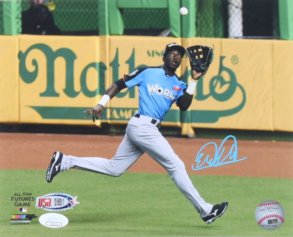 Estevan Florial Signed 8x10 Photo (JSA & USA SM) | Pristine Auction
