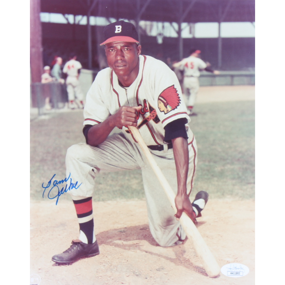 Sam Jethroe Signed Braves 8x10 Photo (JSA) | Pristine Auction