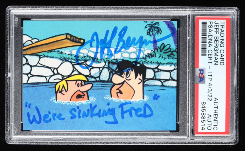 Jeff Bergman Signed 1994 Return of the Flintstones #14 The Rock Quarry ...