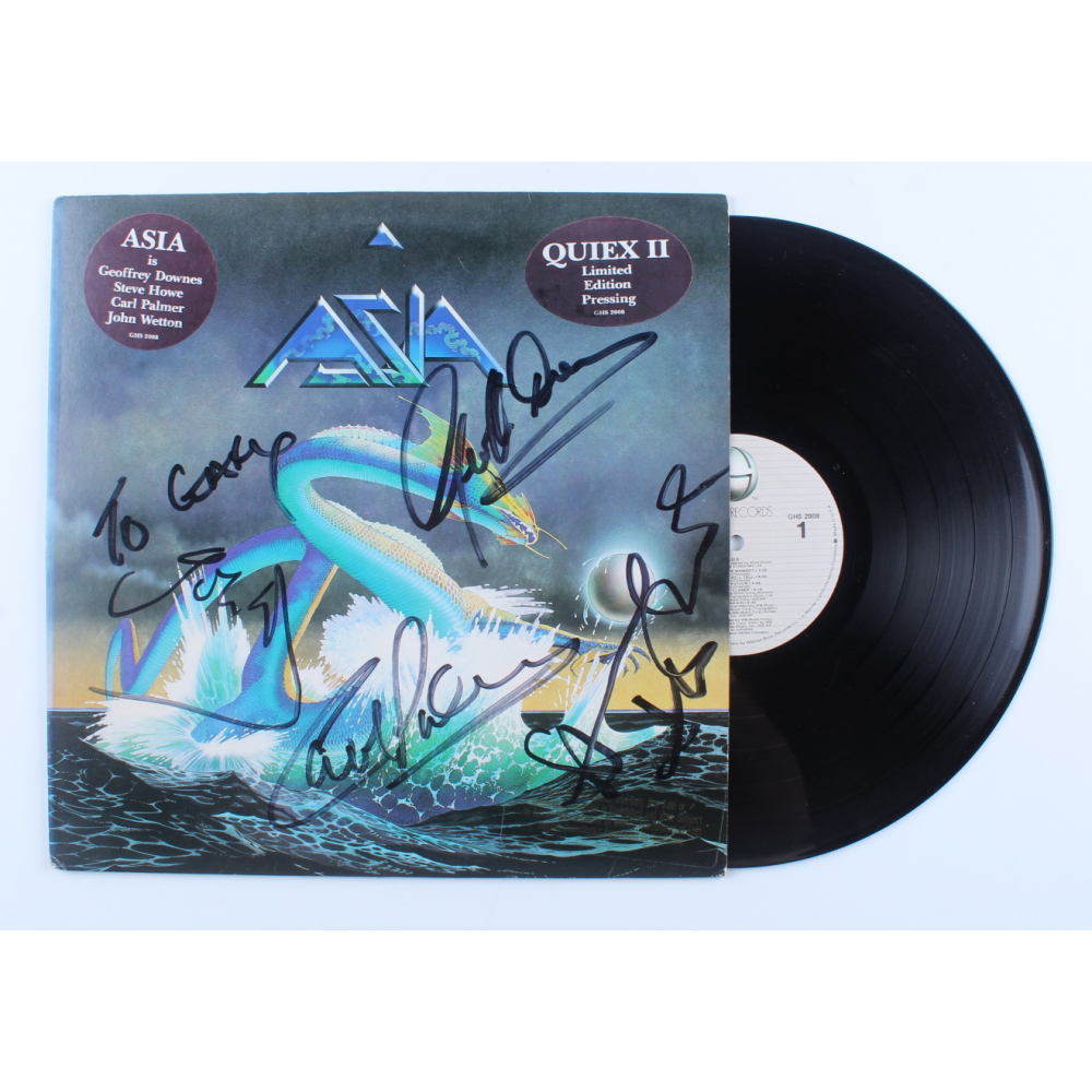 Asia Signed "Quiexx II" Vinyl Record Album (JSA) | Pristine Auction