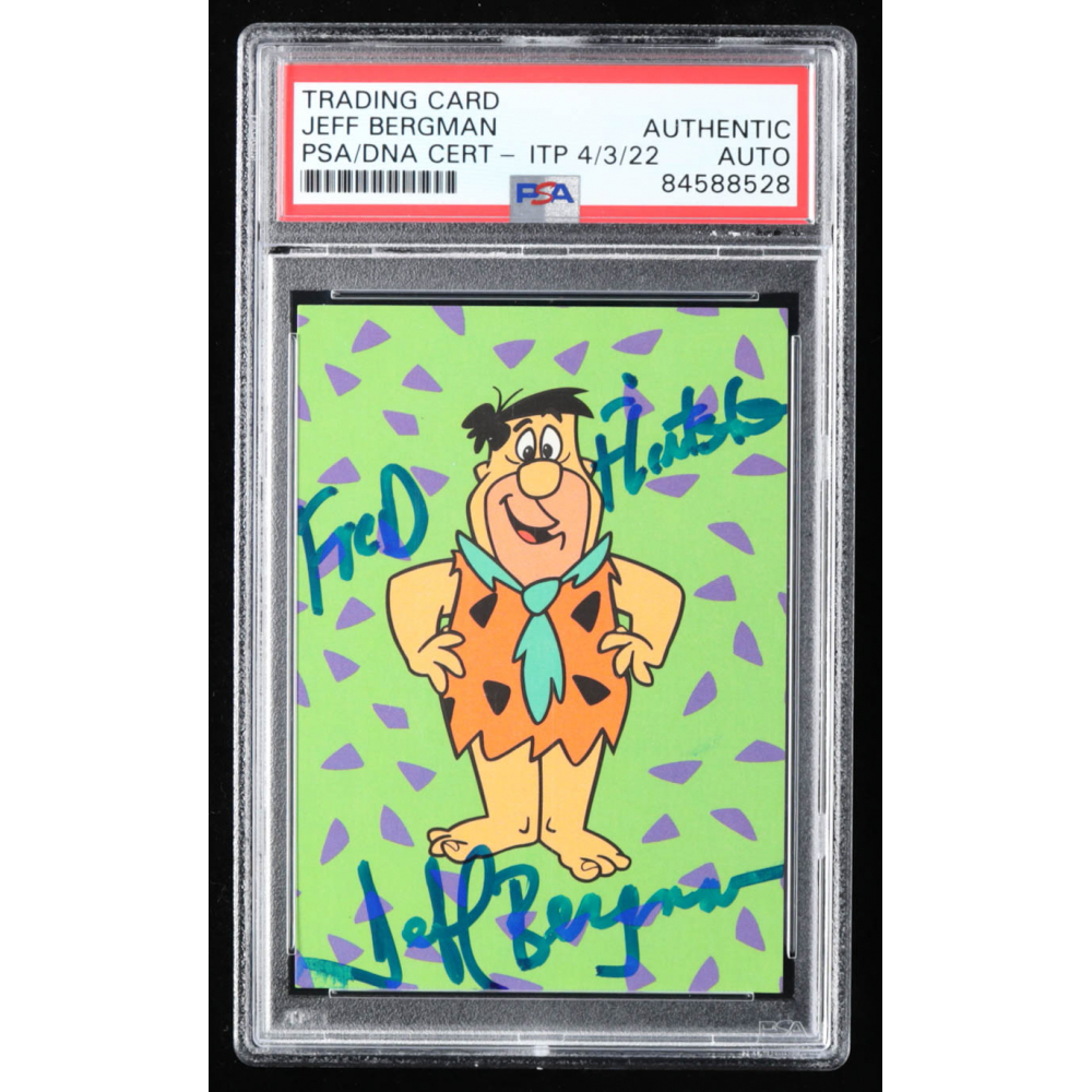Jeff Bergman Signed 1994 Return of the Flintstones #51 Fred Flintstone ...