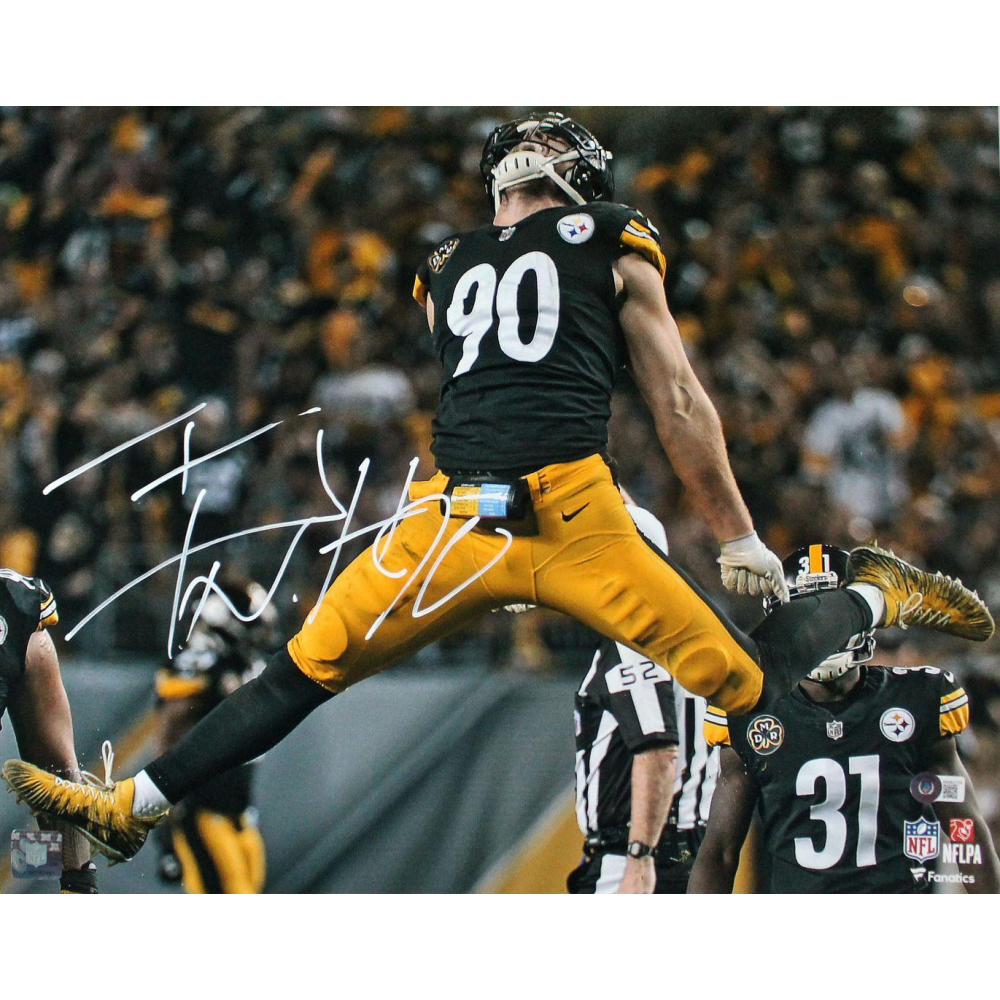 T. J. Watt Signed Steelers 16x20 Photo (Beckett) | Pristine Auction