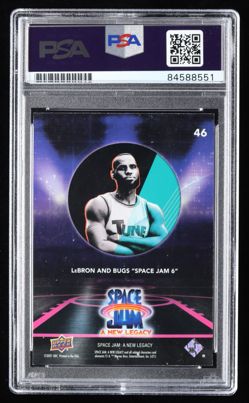 Jeff Bergman Signed 2021 Space Jam A New Legacy #46 LeBron and Bugs ...