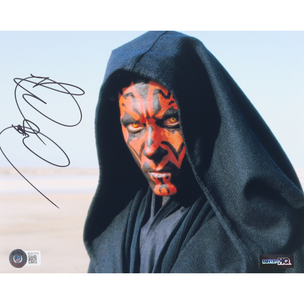 Ray Park Signed "Star Wars: Episode I - The Phantom Menace" 8x10 Photo ...