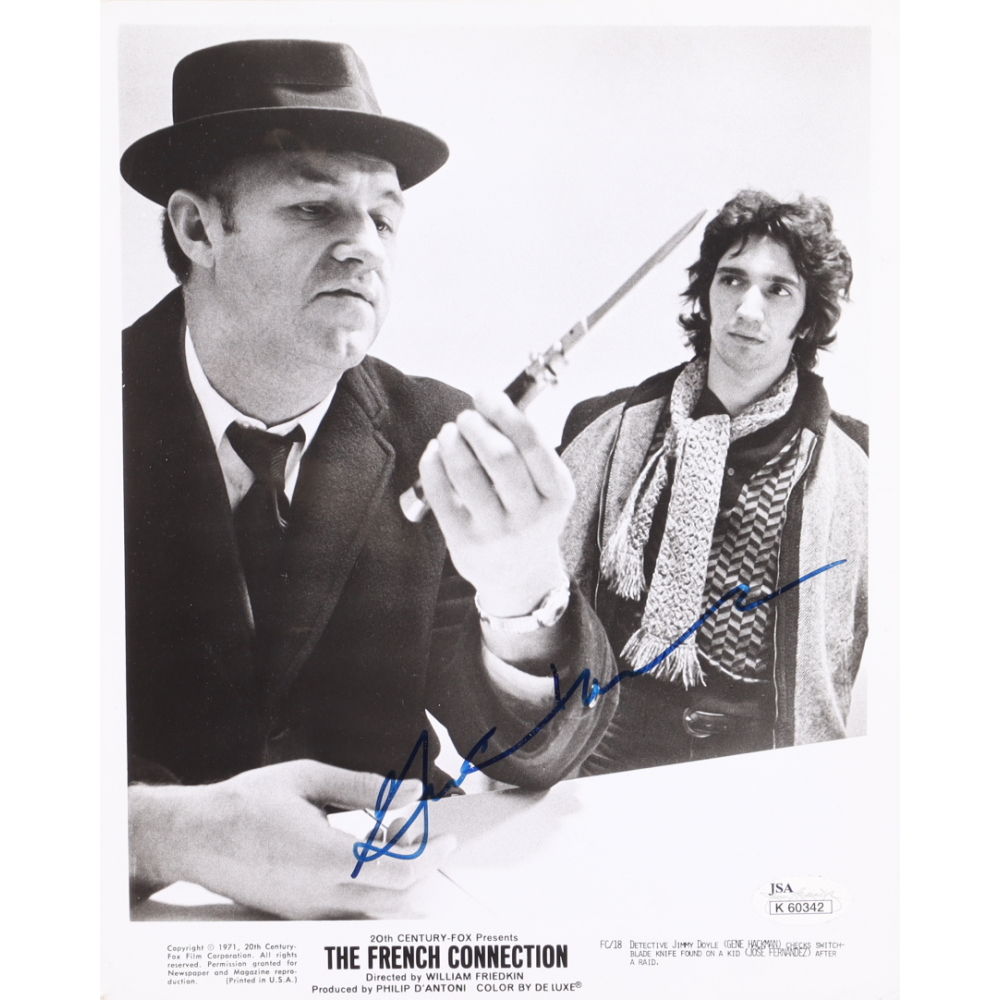 Gene Hackman Signed "The French Connection" 8x10 Photo (JSA) | Pristine ...