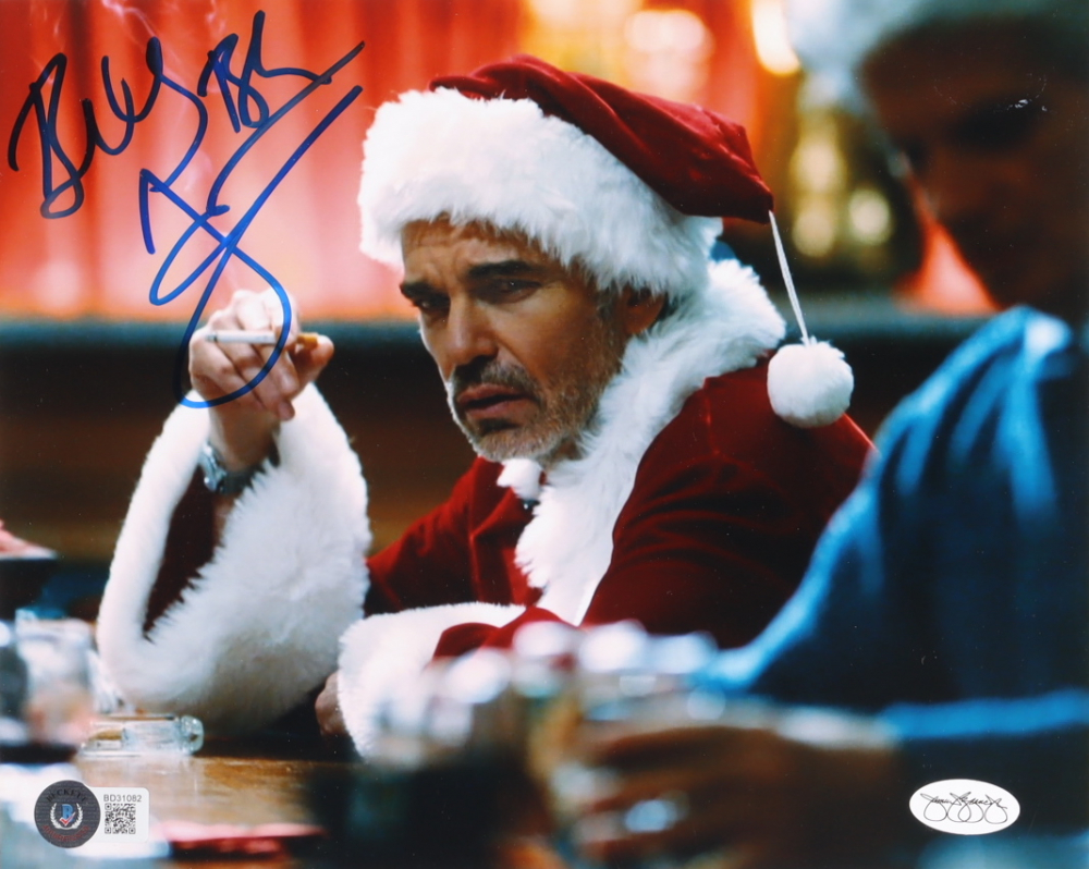 Billy Bob Thornton Signed "Bad Santa" 8x10 Photo (Beckett) | Pristine ...