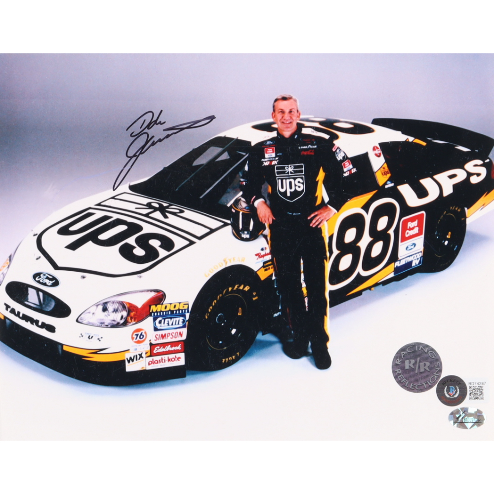Dale Jarrett Signed NASCAR 8x10 Photo (Beckett) | Pristine Auction