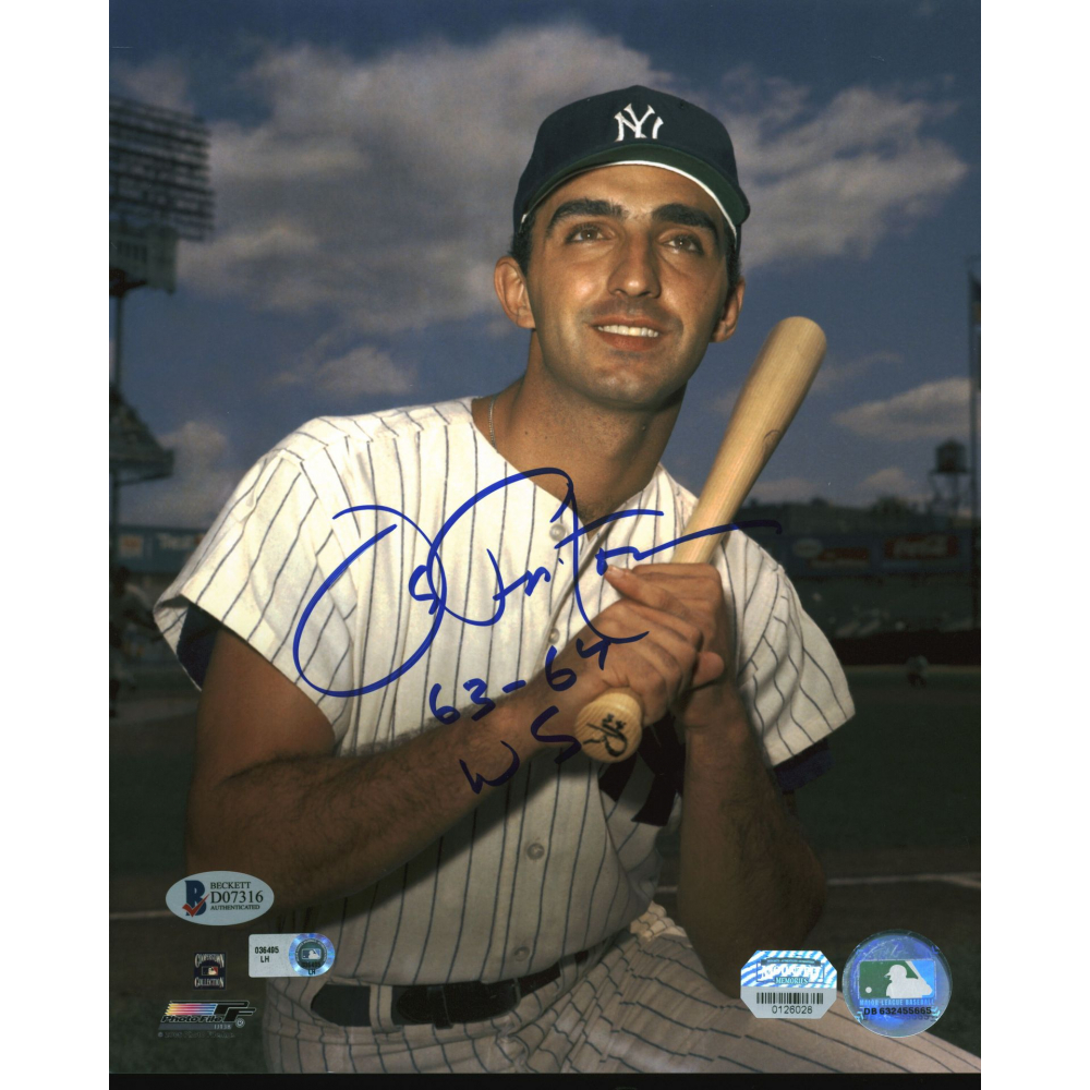 Joe Pepitone Signed Yankees 8x10 Photo (Beckett, MLB & Mounted Memories ...