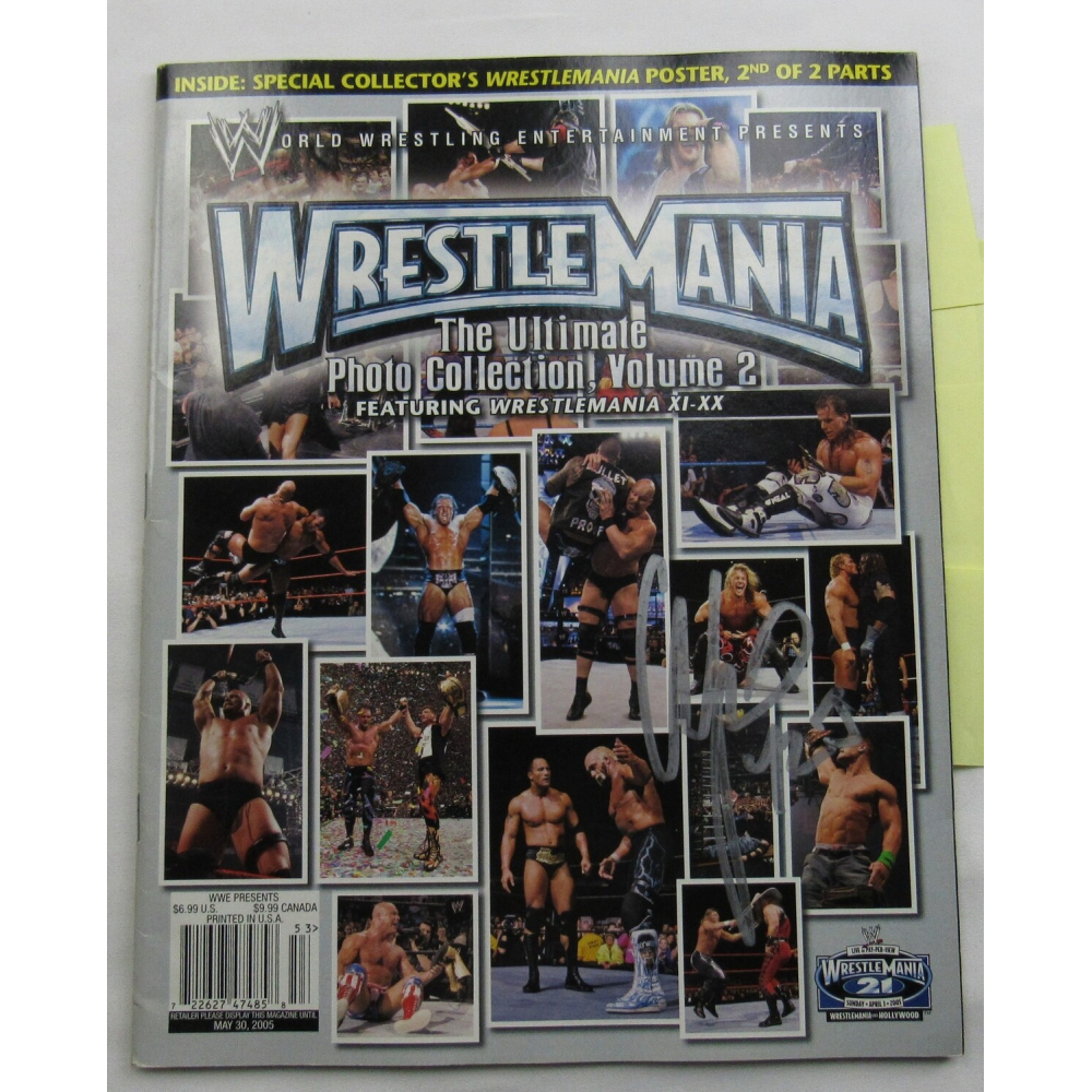 WWE Magazine Signed By (8) with John Cena, Chris Jericho, Edge, Kane ...