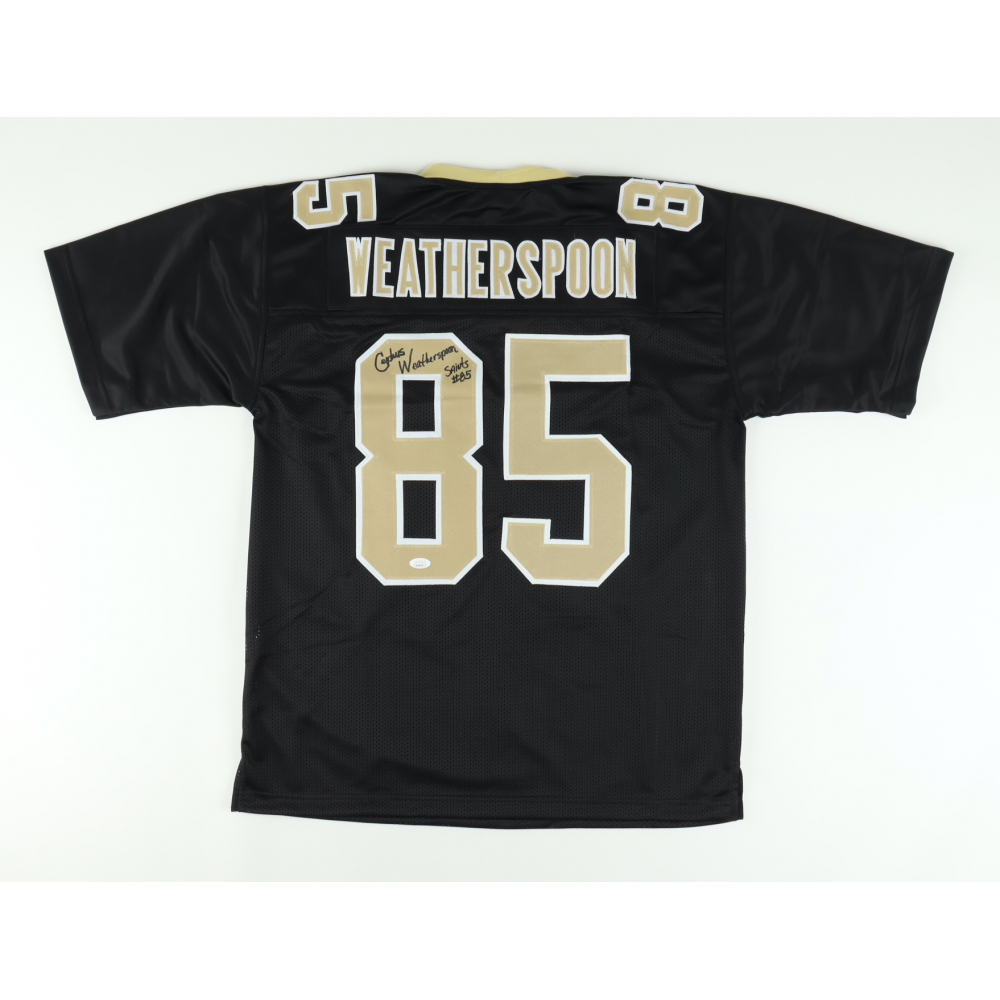 Cephus Weatherspoon Signed Jersey Inscribed "Saints" (JSA) | Pristine ...