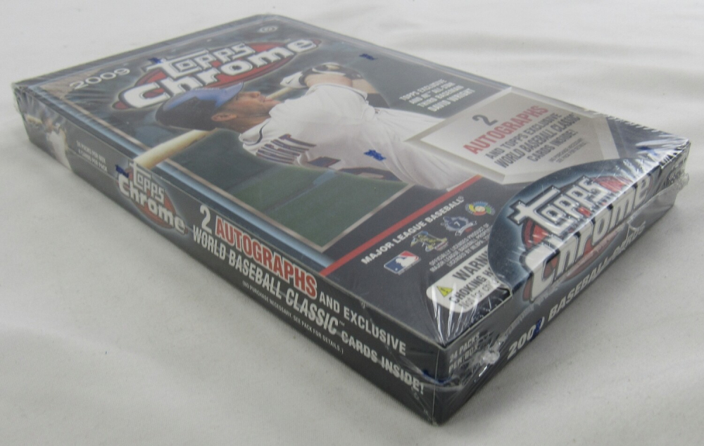 2009 Topps Chrome Baseball Hobby Box with (24) Packs | Pristine Auction