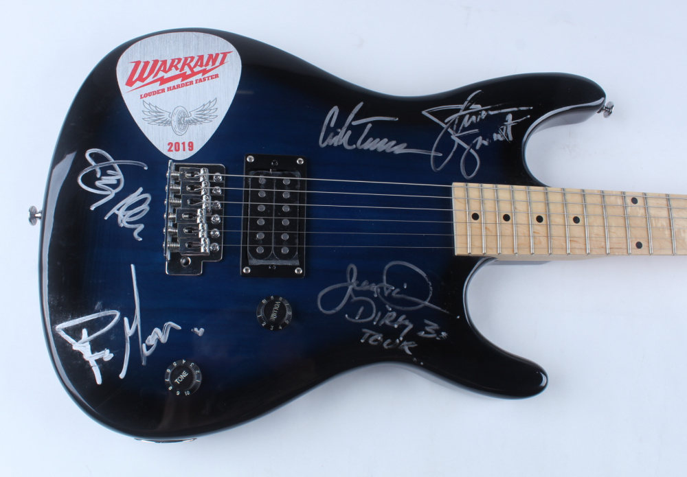 39" BGuitars Electric Guitar Band-Signed by (5) with Erik Turner, Jerry ...