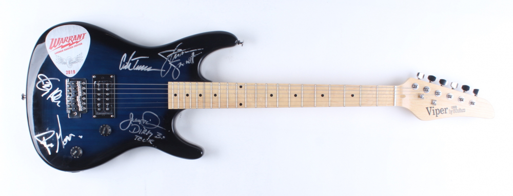 39" BGuitars Electric Guitar Band-Signed by (5) with Erik Turner, Jerry ...