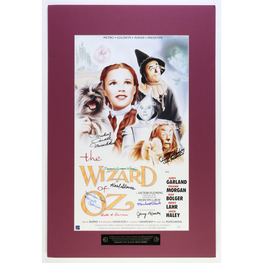 "The Wizard of Oz" 20x30 Custom Matted Movie Poster Photo Display ...