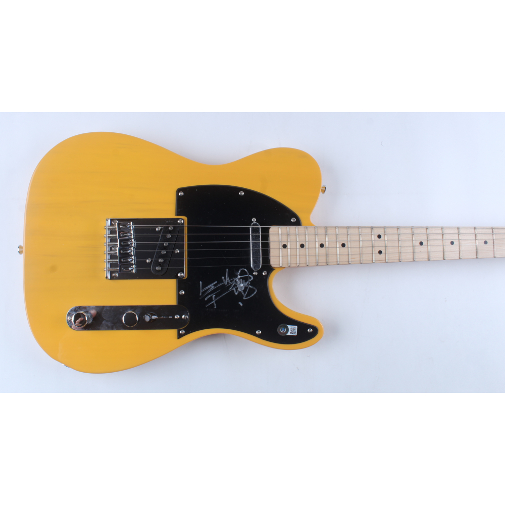 Keith Richards Signed Squier 39" Electric Guitar (Beckett) | Pristine ...