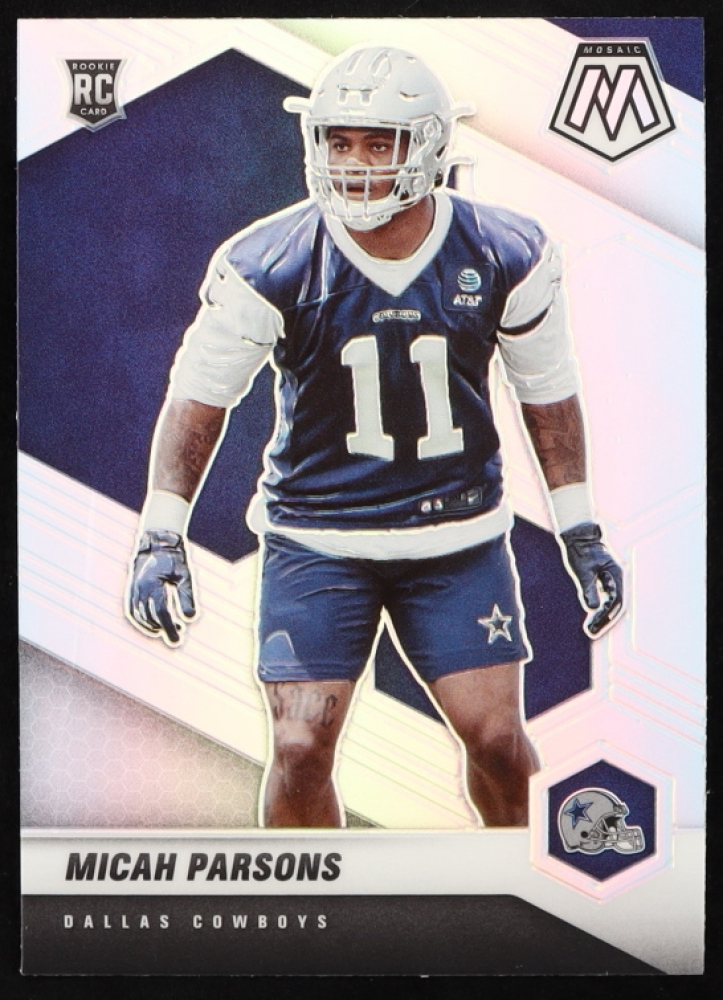 Micah Parsons 2021 Panini Mosaic Silver #362 RC | Pristine Auction