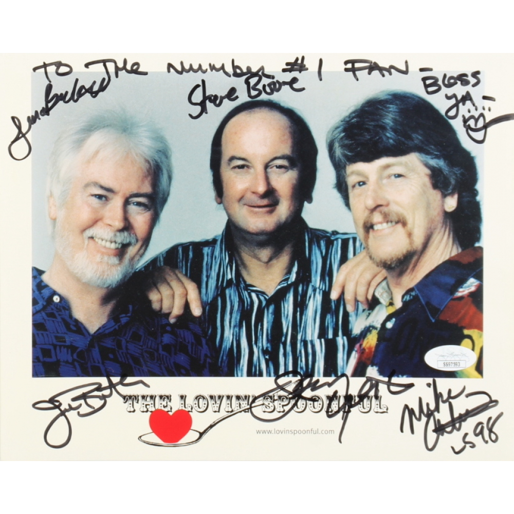 "The Lovin' Spoonful" 8x10 Photo Band-Signed by (5) with Jerry Yester ...