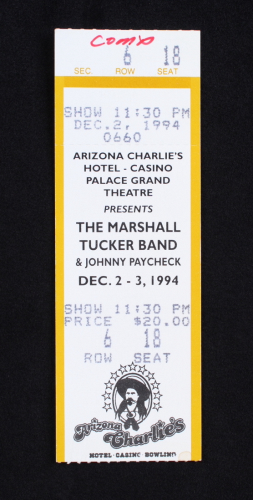 "The Marshall Tucker Band" Signed 8x10 Photo Band-Signed by (4) with ...